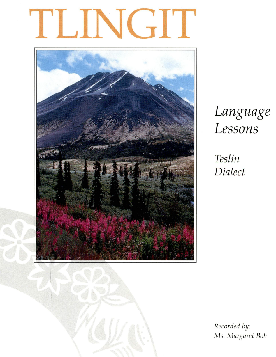 Tlingit - Yukon Native Language Centre